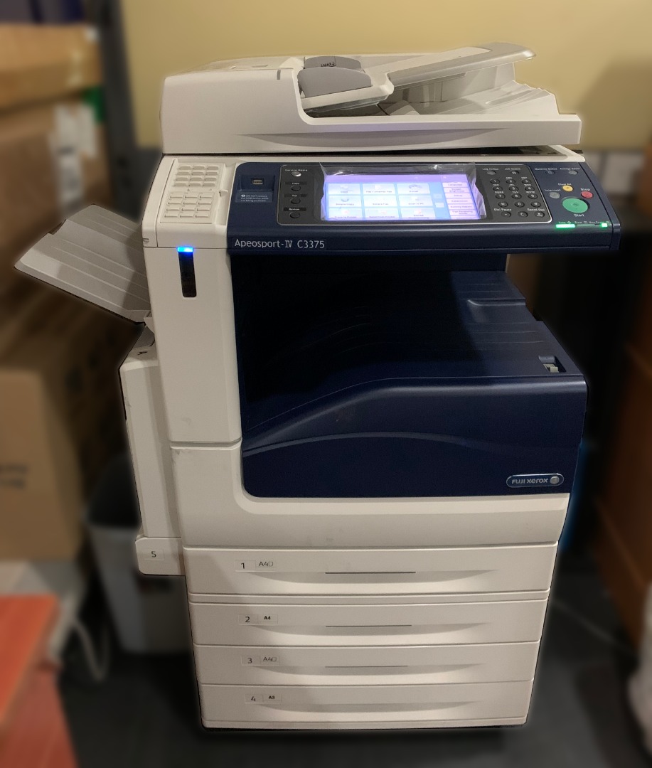Fuji Xerox ApeosPort-IV C3375, Computers & Tech, Printers, Scanners & Copiers on Carousell