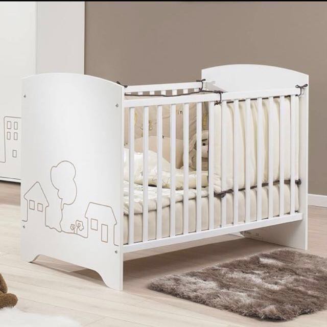 Galipette Little Town Baby Cot, Babies & Kids, Baby Nursery & Kids ...