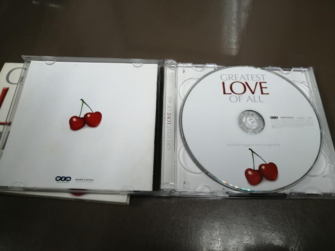 GREATEST LOVE OF ALL 18 OF THE BIGGEST LOVE SONGS EVER 2CD, 興趣及遊戲, 音樂 ...