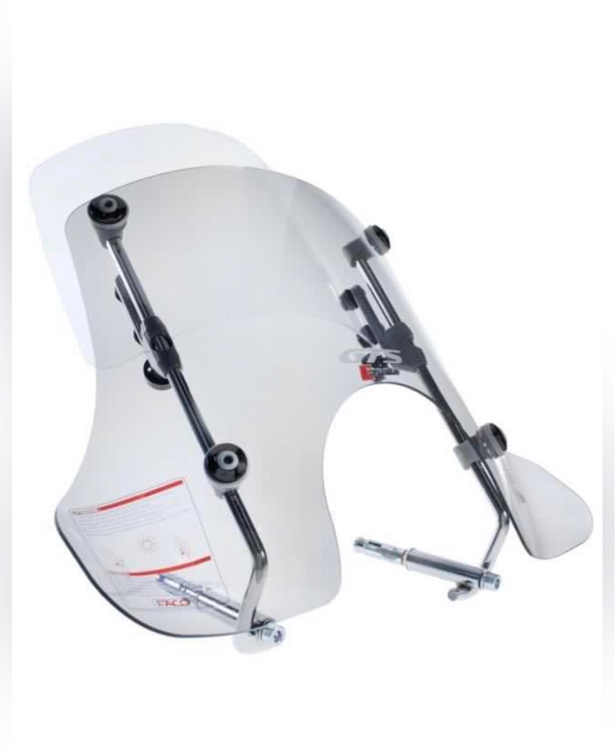 NEW!! Vespa Gts Faco Windshield ( twin screen), Motorbikes on Carousell