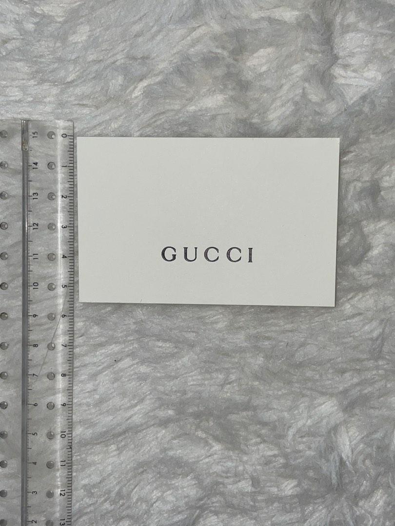 Gucci 心意卡 Gucci gift card, 名牌, 手袋及銀包 - Carousell