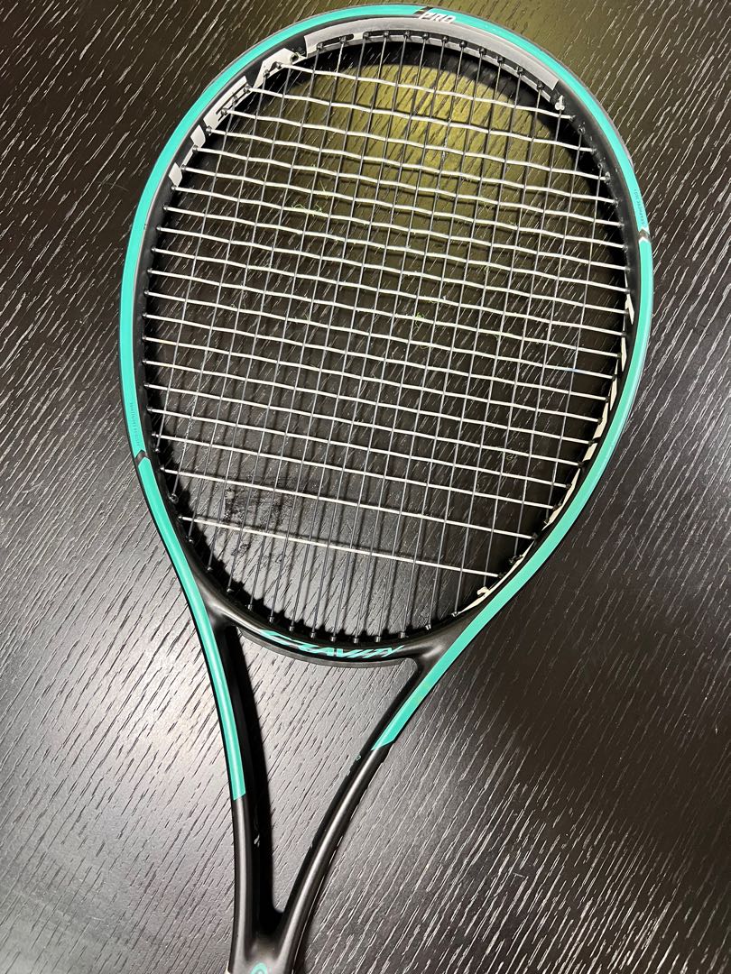 Head Gravity Pro Tennis Racket, Sports Equipment, Sports & Games ...