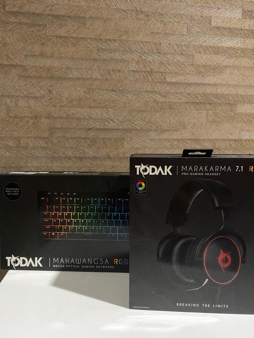 Headphone + keyboard gaming todak, Audio, Headphones & Headsets on ...