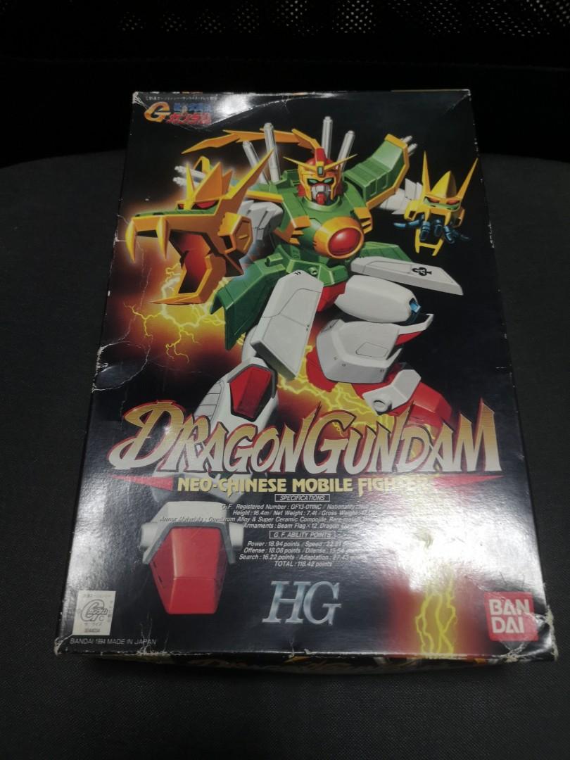 HG Dragon Gundam 1/100 Mobile Suit G Gundam High Grade Gunpla Neo ...