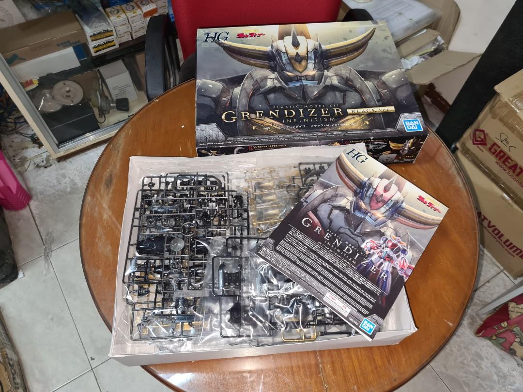 HG Grendizer Infinitism Black Ver Unbuilt Bandai Gundam Gunpla Super ...