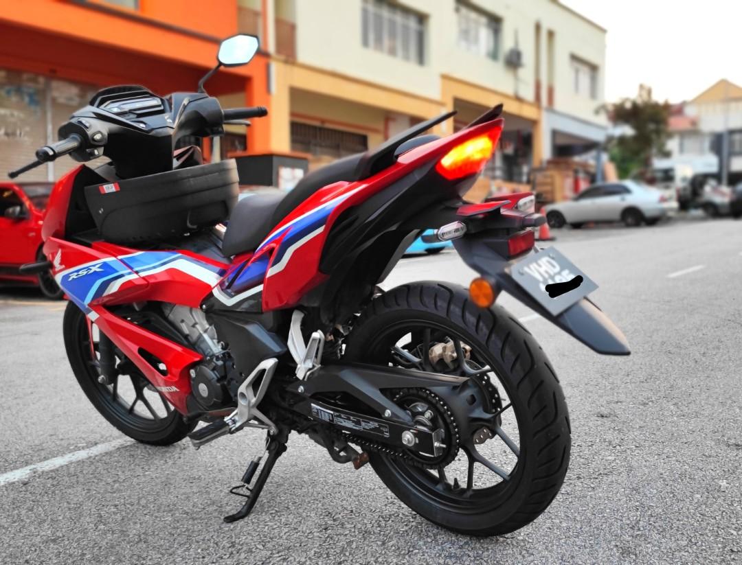 Honda RSX 150 ABS Racing Red 2021 rs150, Motorbikes on Carousell