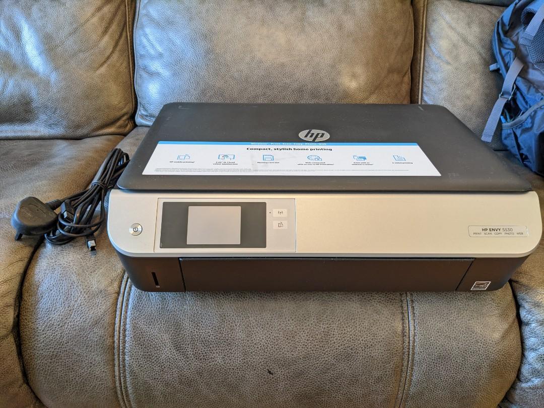 HP Envy 5530 printer scanner photocopier 影印機, 電腦＆科技, 打印機及影印機 - Carousell