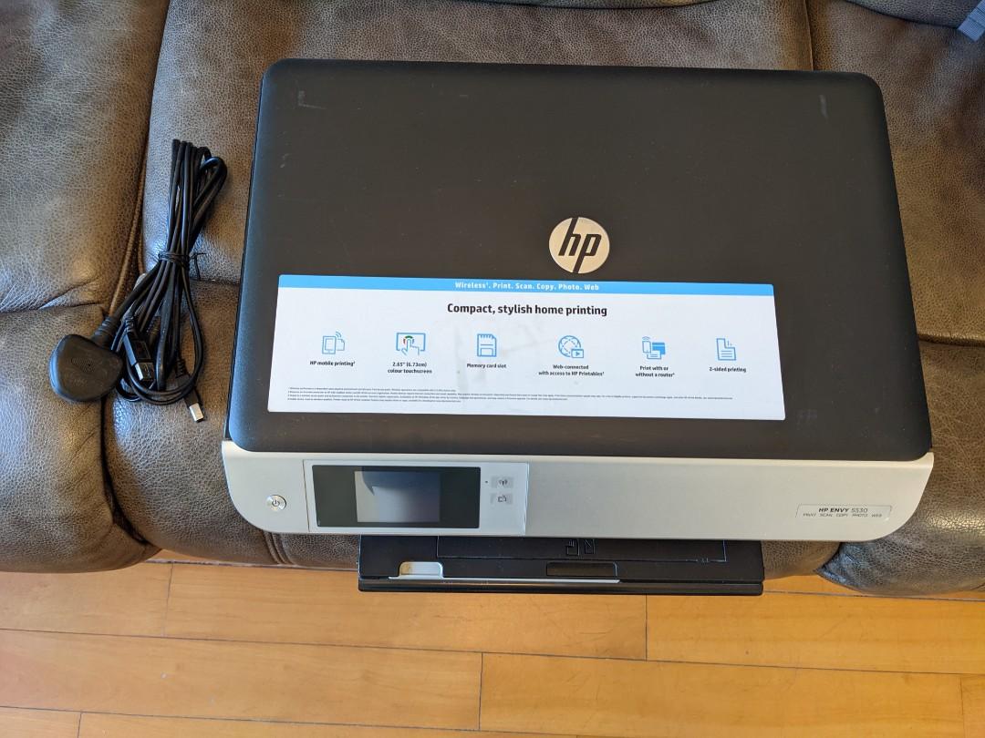 HP Envy 5530 printer scanner photocopier 影印機, 電腦＆科技, 打印機及影印機 - Carousell