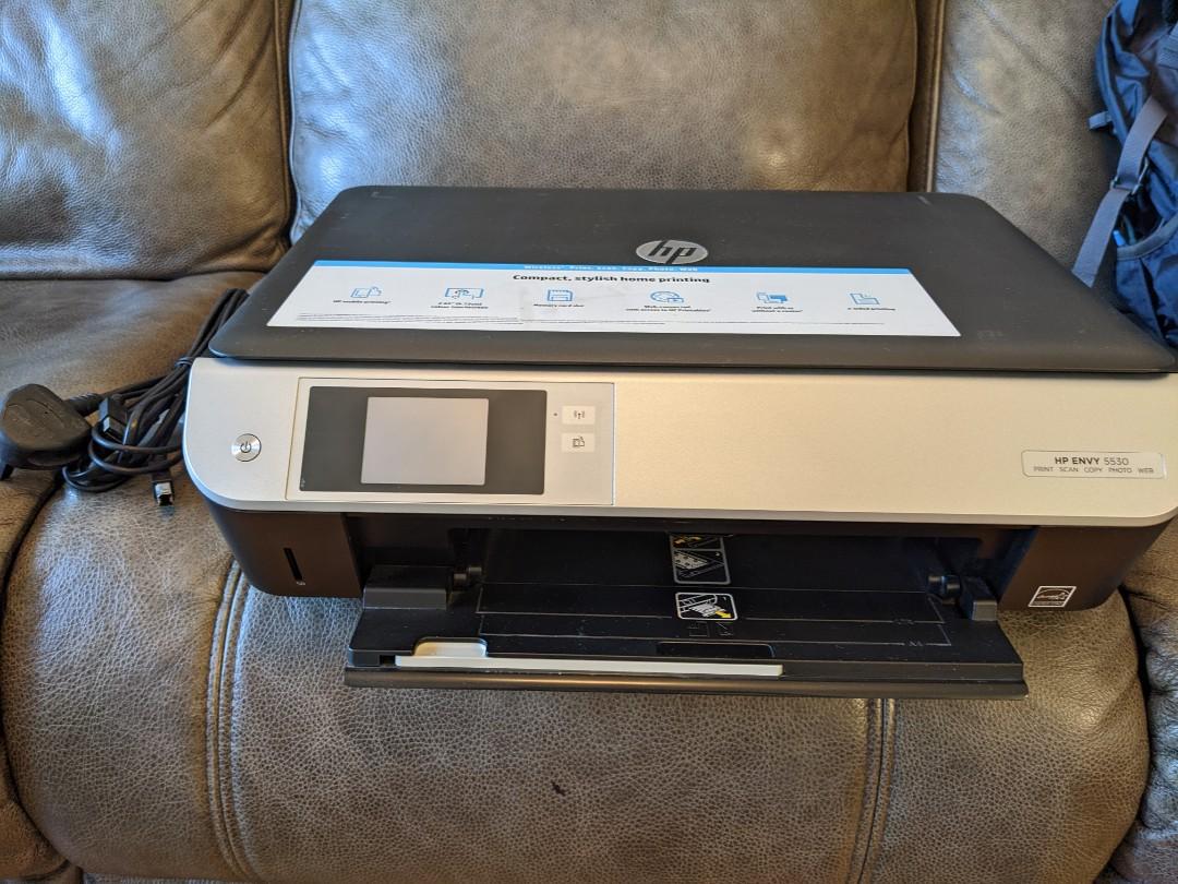HP Envy 5530 printer scanner photocopier 影印機, 電腦＆科技, 打印機及影印機 - Carousell