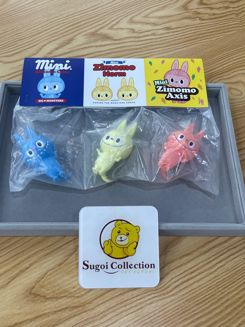 [In Stock] How2Work Labubu Mini Zimomo Norm/Axis/Cone GID by Kasing ...