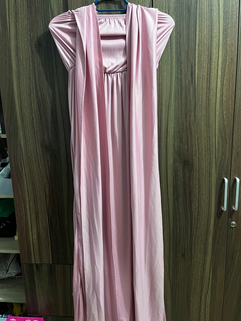 Infinity gown (dusty pink), Women's Fashion, Dresses & Sets, Evening ...