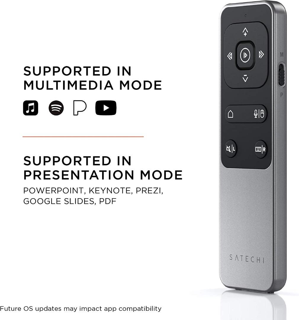 ~instock~ Satechi R2 Bluetooth Multimedia Remote Control Presentation ...