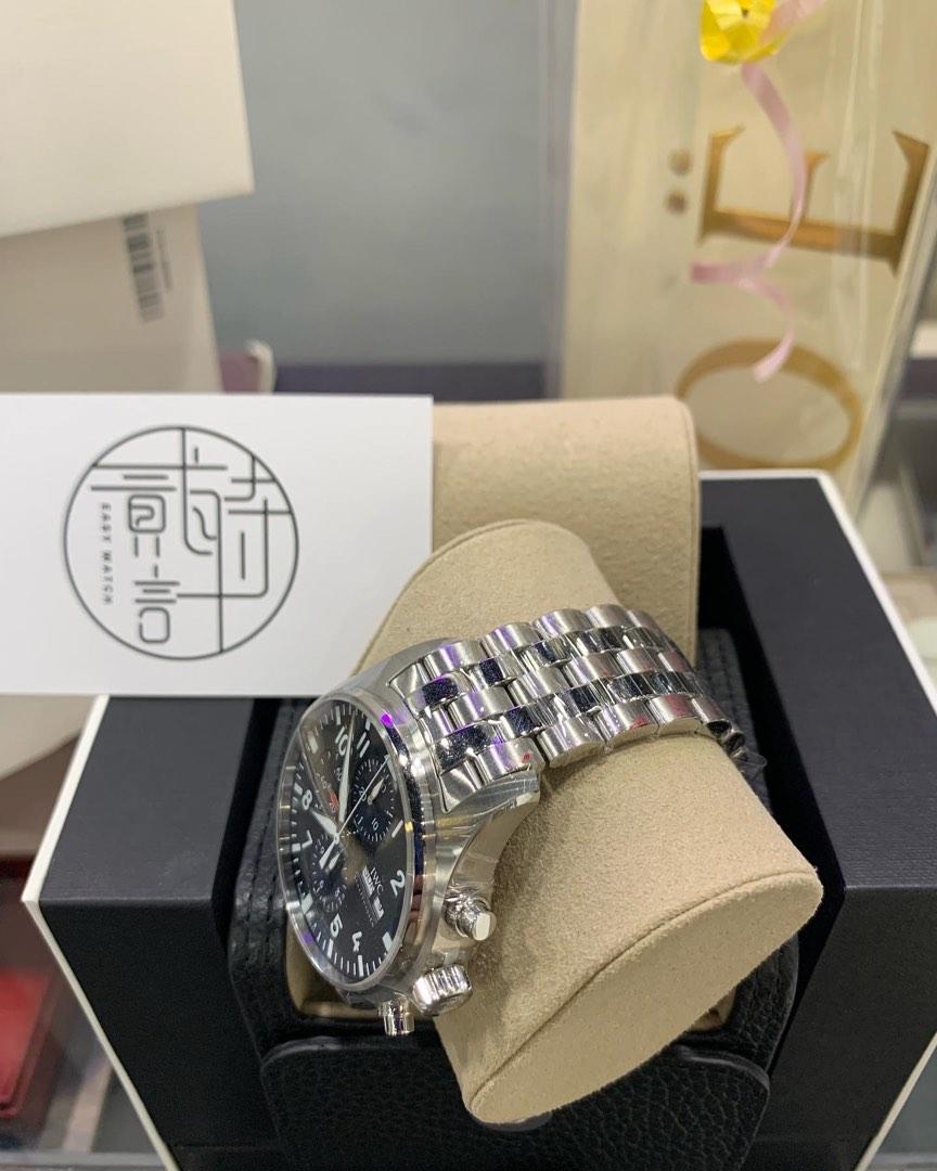 IWC BIG PILOT IW377717 IW329303 377717 329303 小王子 特別版 BLUE BLACK STEEL ...