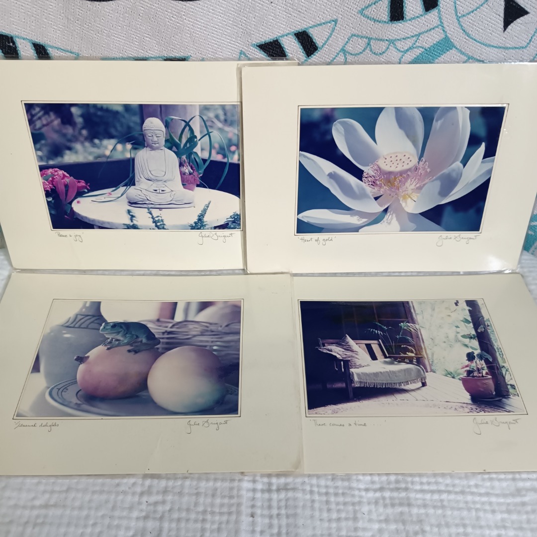 Julie Baigent Signed Photo Picture/ Wall Art 4pcs, Hobbies & Toys ...