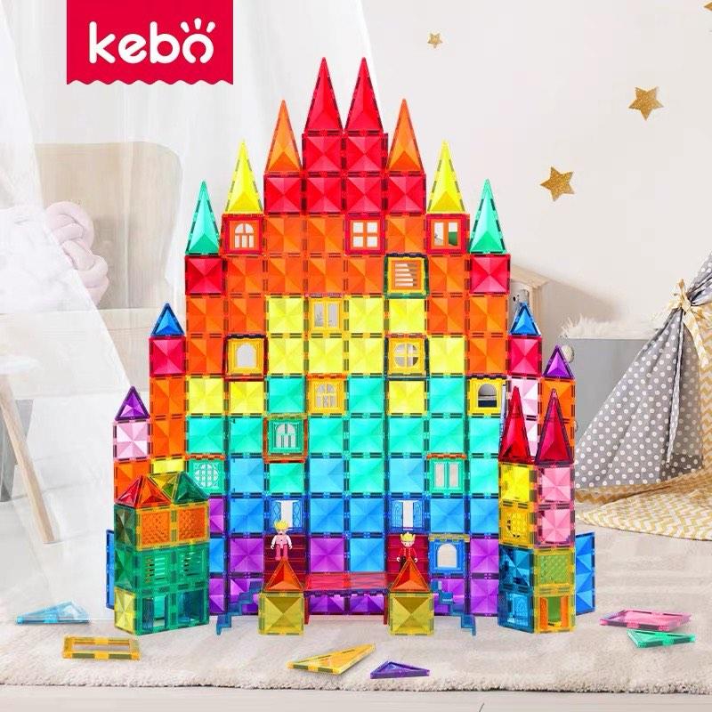 Kebo Starshine Magnetic Tile - 58 pieces, Hobbies & Toys, Toys & Games ...