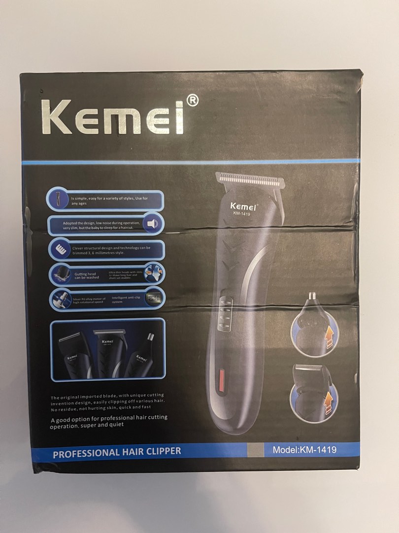 Kemel Professional Hair Clipper, TV & Home Appliances, Other Home ...
