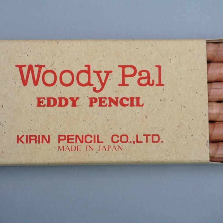 Kirin Woody Pal Eddy Pencil (B) 鉛筆 MADE IN JAPAN, 興趣及遊戲, 手作＆自家設計, 文具 ...