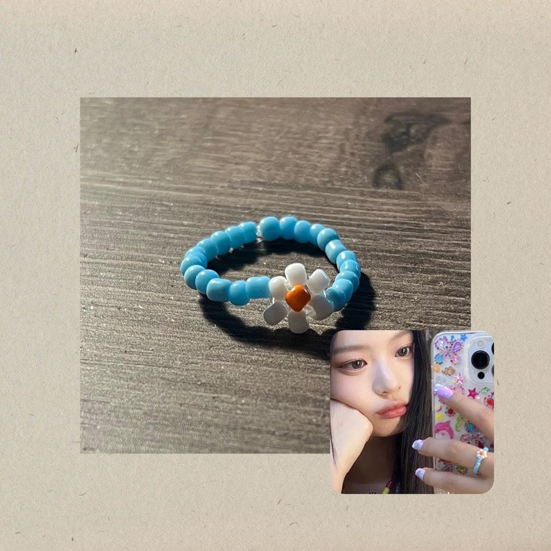 Kpop Idols Inspired Beaded Rings [NewJeans/ITZY/Stray Kids/Aespa/NCT ...