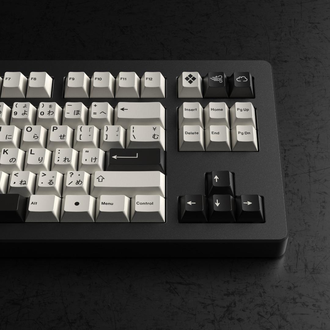 Kuro Shiro Dye-Sub PBT Keycap Set, Computers & Tech, Parts ...