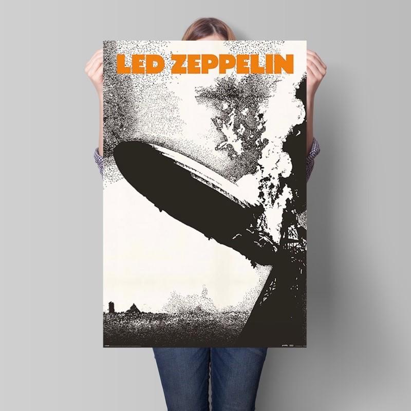 Led Zeppelin 1 Maxi Poster, Hobbies & Toys, Stationery & Craft, Art ...
