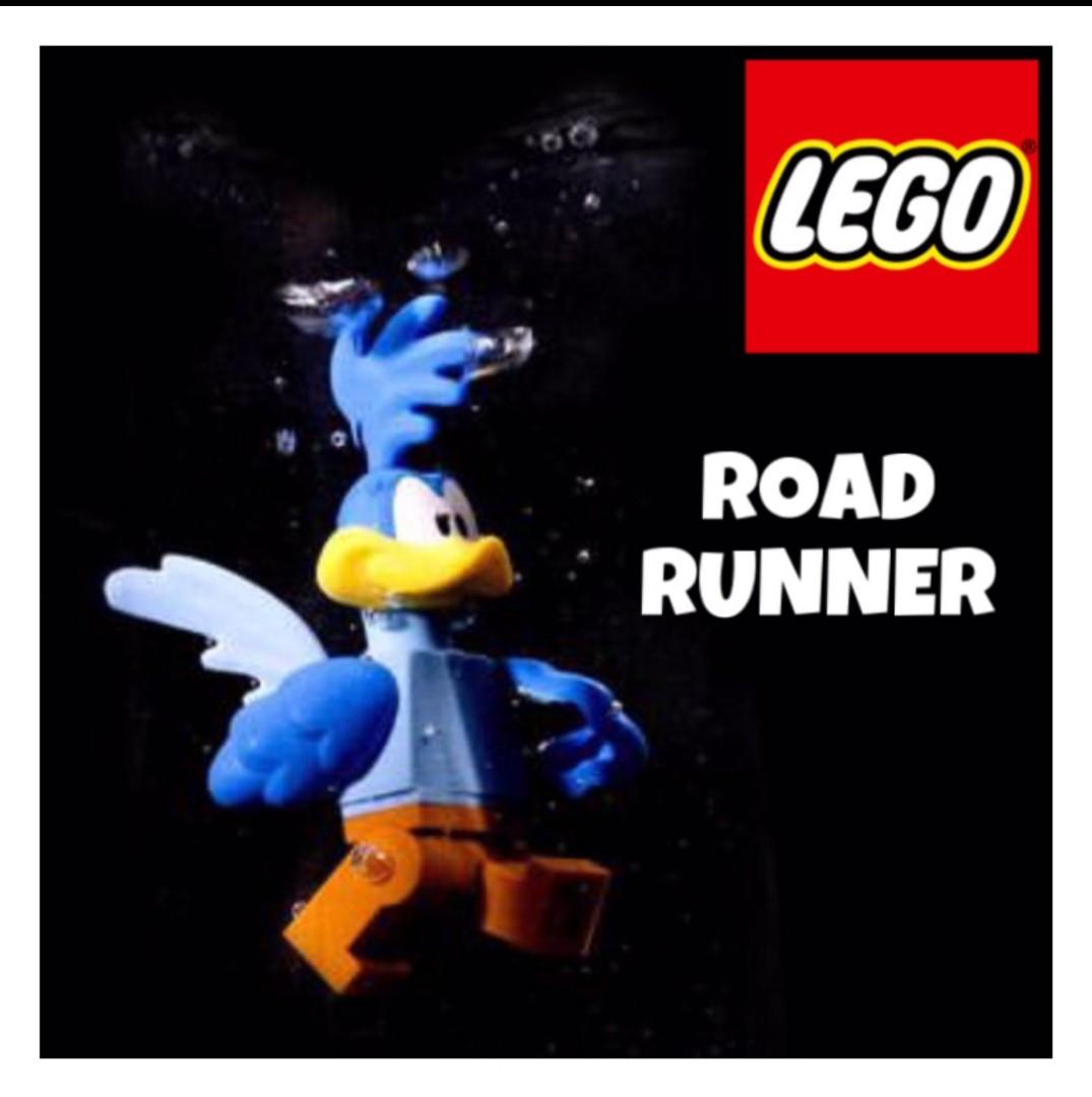 Lego Minifigures Road Runner, 興趣及遊戲, 玩具 & 遊戲類 - Carousell