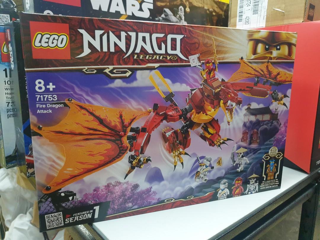 Lego Ninjago Fire Dragon Attack 71753, Hobbies & Toys, Toys & Games on ...