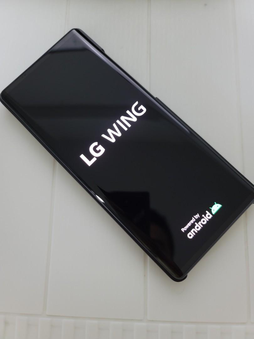 LG Wing Dual SIM 8+256 Like New dual screen slide phone flagship ...