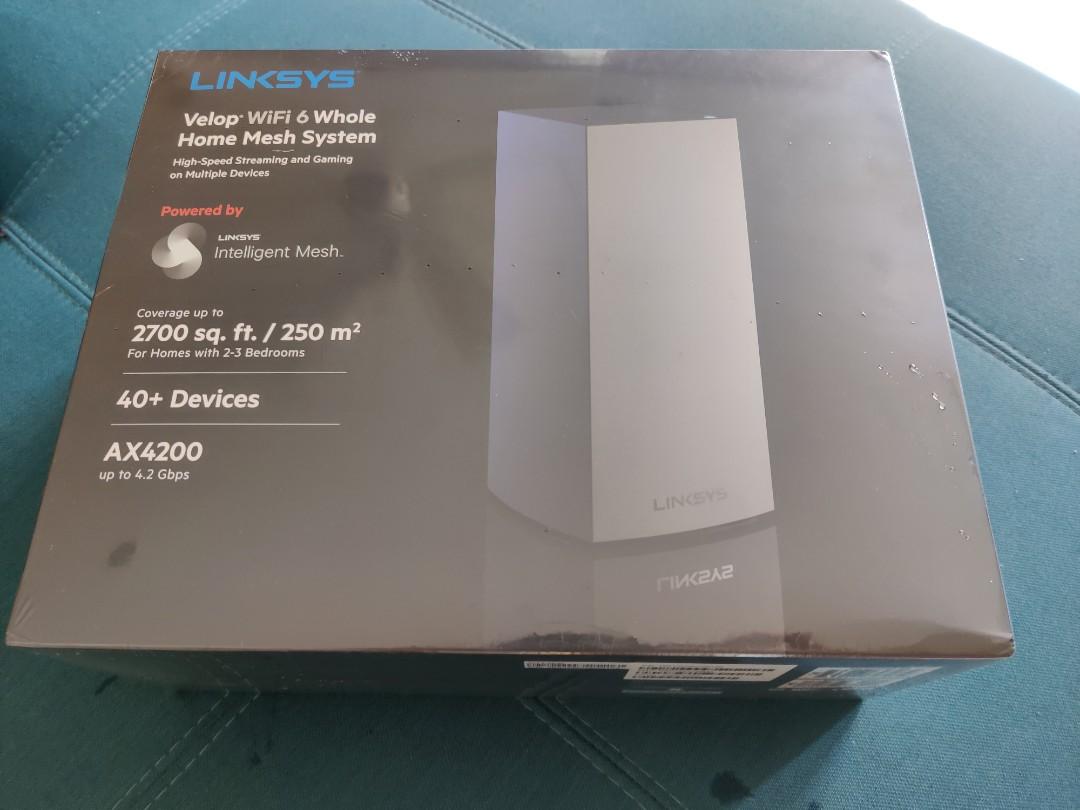 Linksys Velop MX4200 Tri-Band AX4200 Mesh WiFi 6 Router, Computers & Tech, Parts & Accessories ...