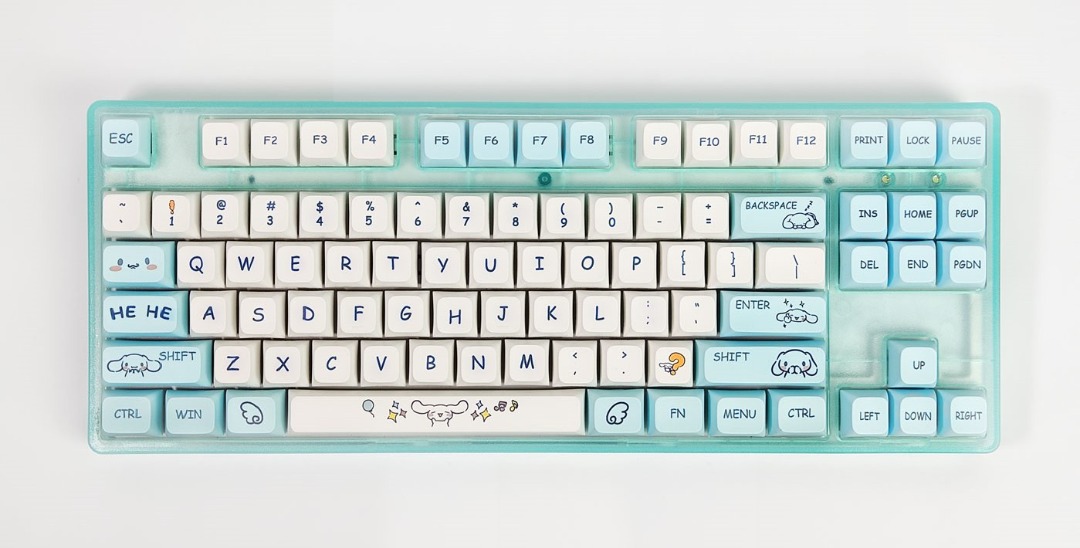 [local Ready] Cinnamoroll XDA Keycap mechanical keyboard Cute Sanrio ...