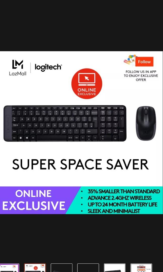 Logitech Mk215 Wireless Keyboard And Mouse Combo Computers And Tech Parts And Accessories Mouse