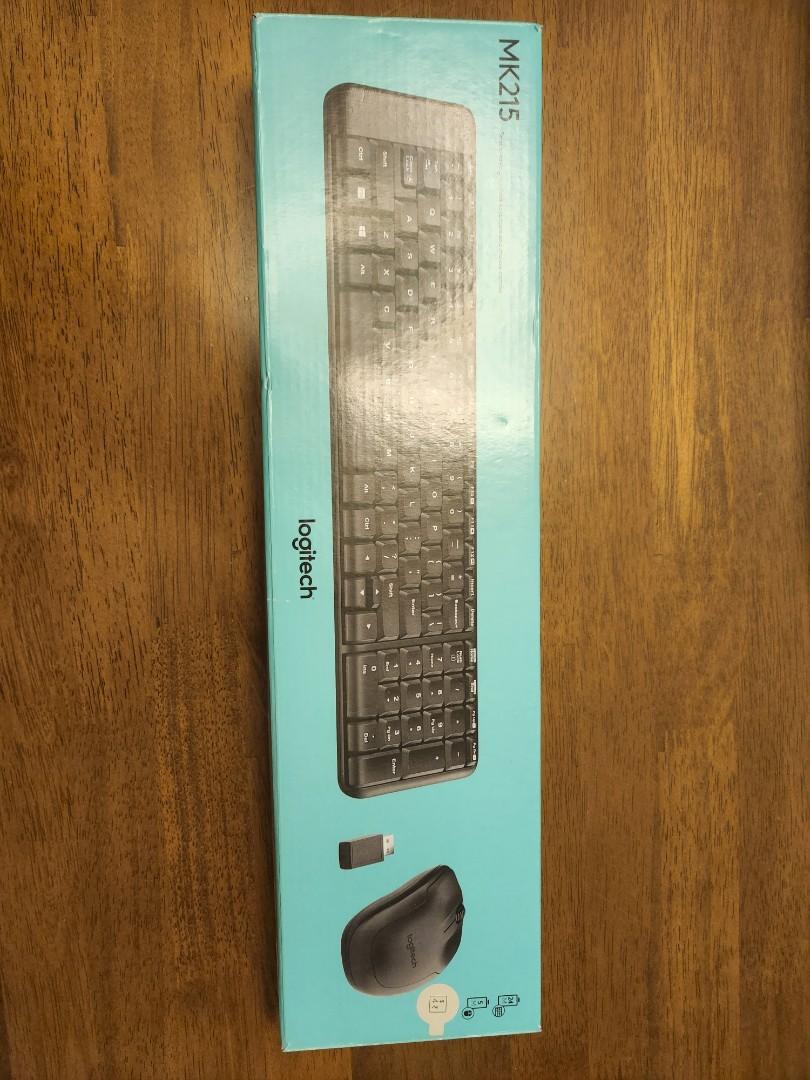 Logitech Mk215 Wireless Keyboard And Mouse Combo Computers And Tech Parts And Accessories Mouse