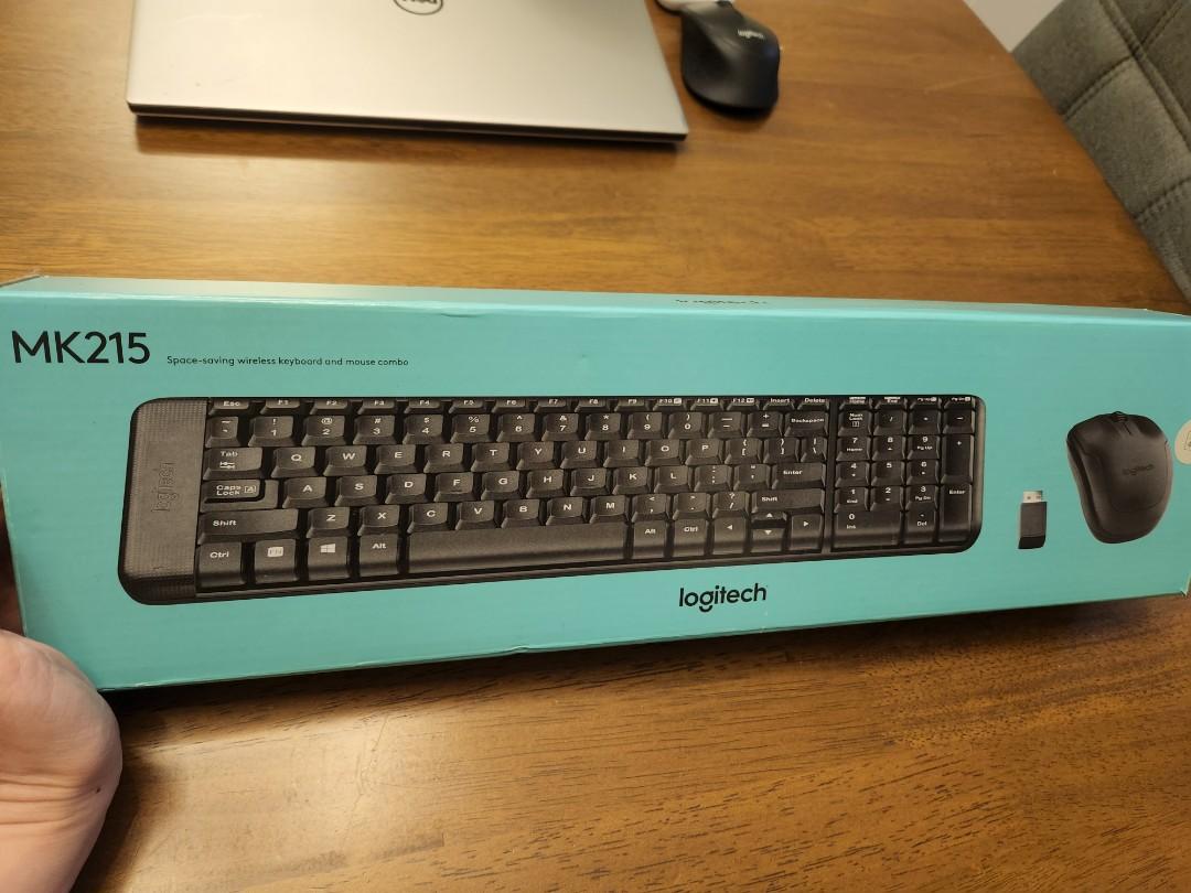 Logitech Mk215 Wireless Keyboard And Mouse Combo Computers And Tech Parts And Accessories Mouse