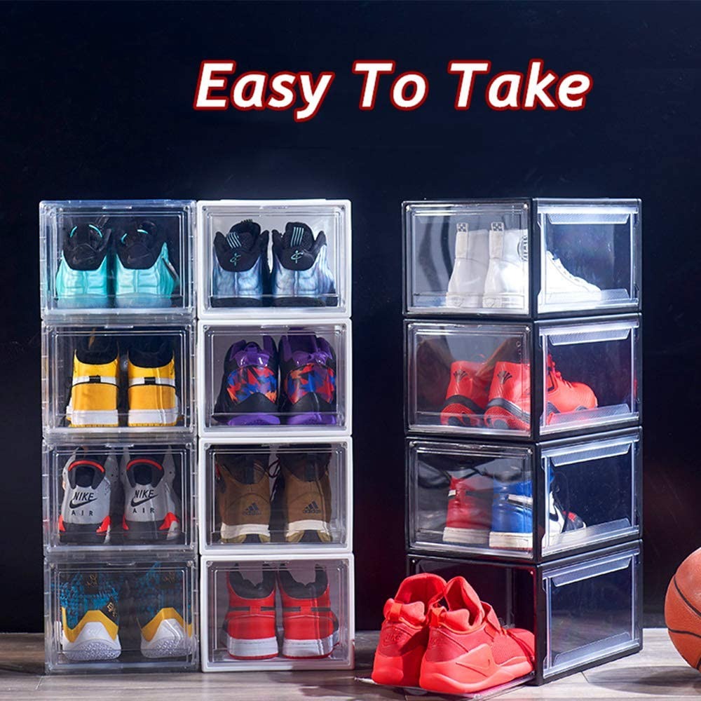Magnetic Shoe Storage Box | Stackable | Acrylic display box | Sneaker ...