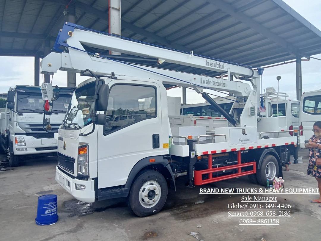 Manlift Truck Sinotruk Howo 4x2 Brand new 14meters, Special Vehicles ...