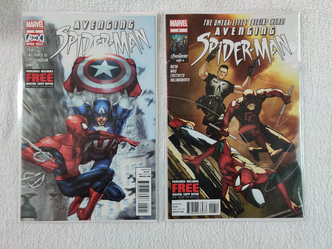 Marvel Avenging Spider-Man Issues 1 - 8, 10-11 & 6 variant, Hobbies ...