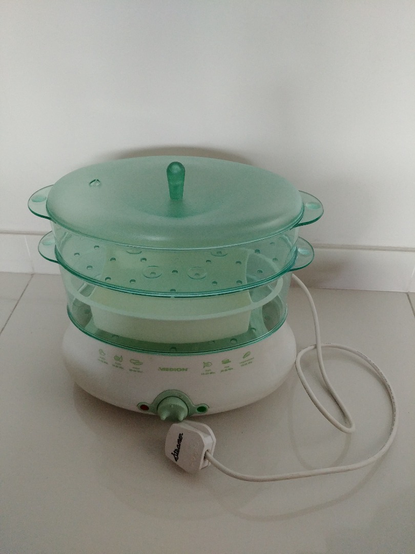 Medion 2-tier food steamer, TV & Home Appliances, Kitchen Appliances ...