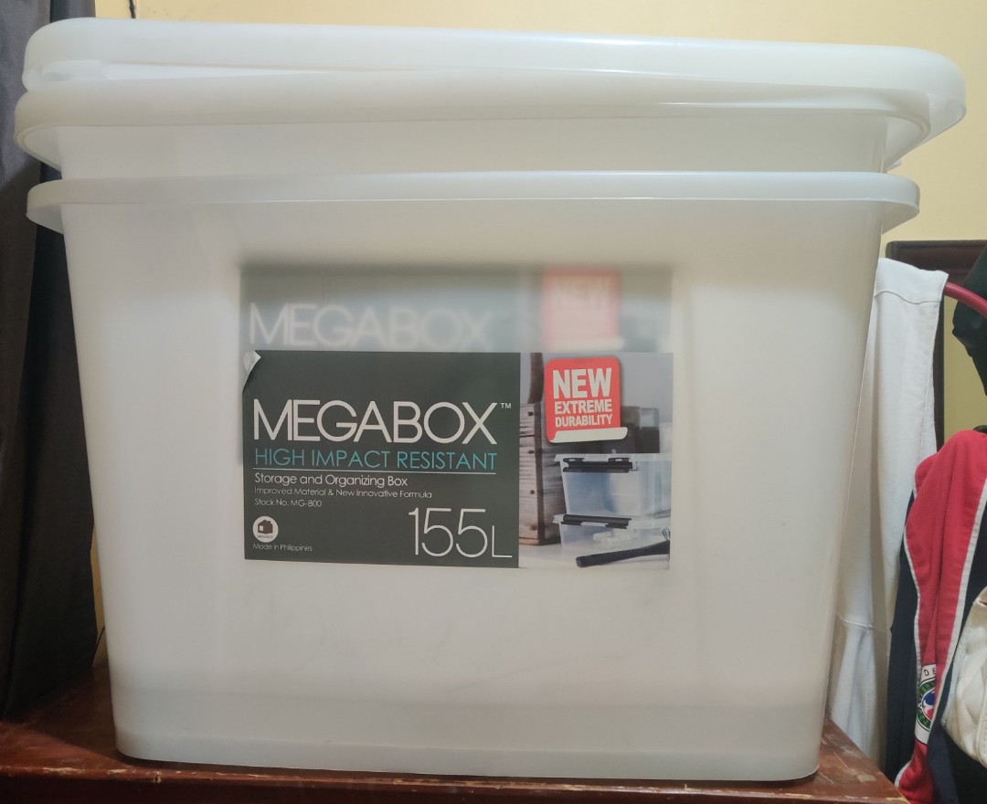 Megabox 155L, Furniture & Home Living, Home Improvement & Organization ...