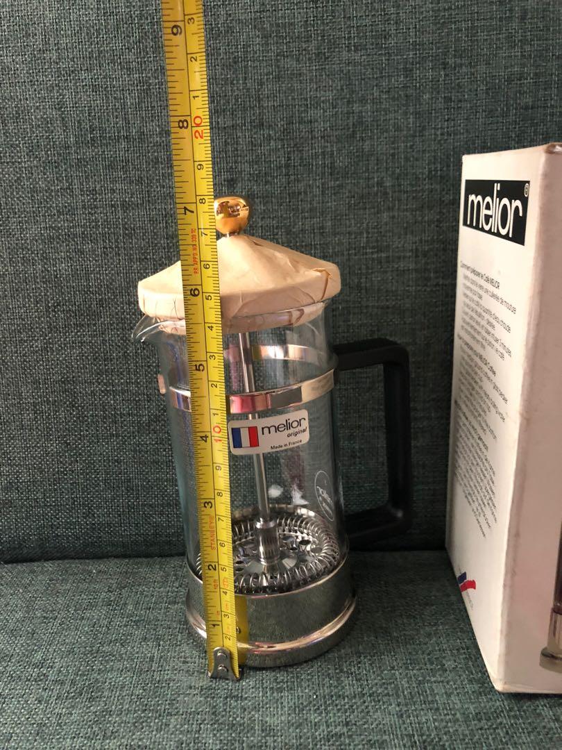 Melior pyrex coffee press 3 cups, Furniture & Home Living, Kitchenware ...