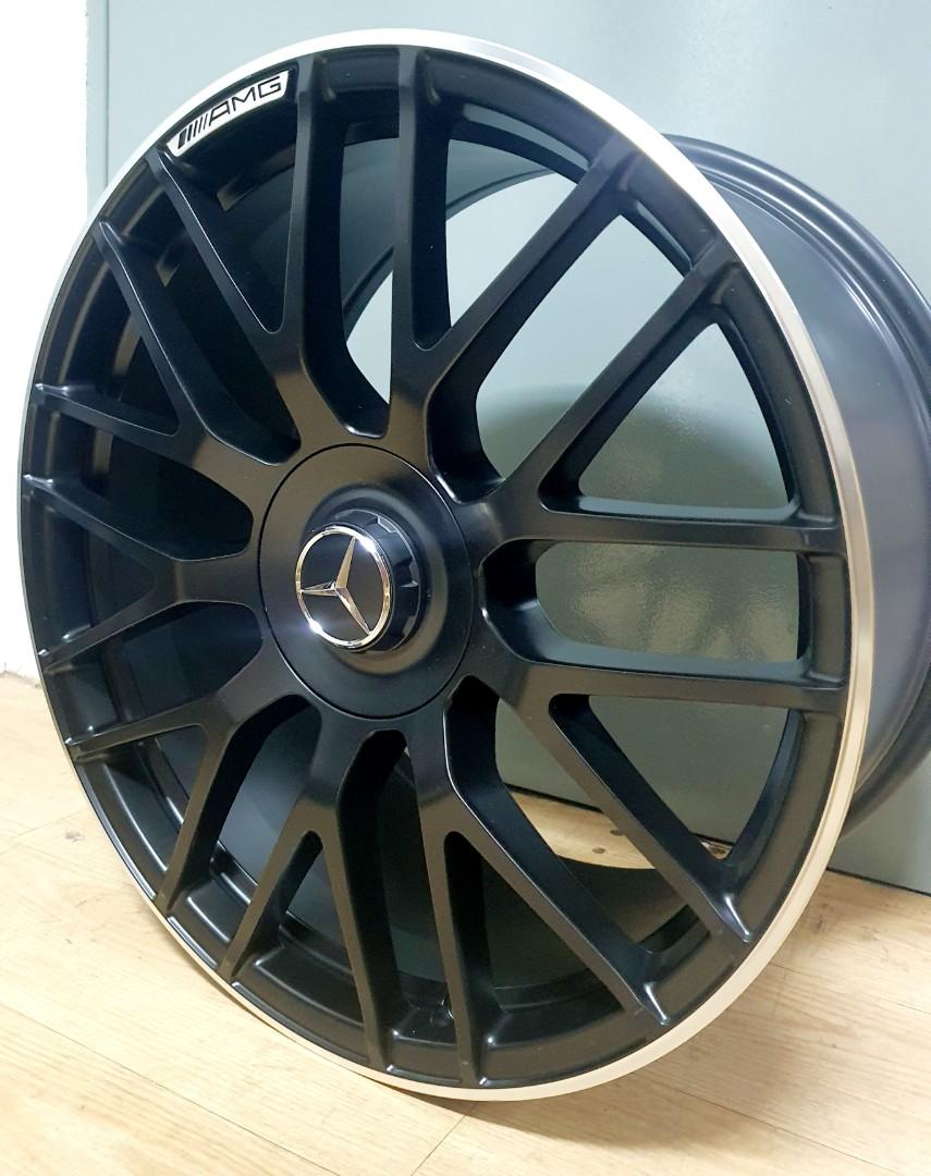 Mercedes AMG 19" C63 E63 E-class W213 C-Class W205 Staggered Wheels ...