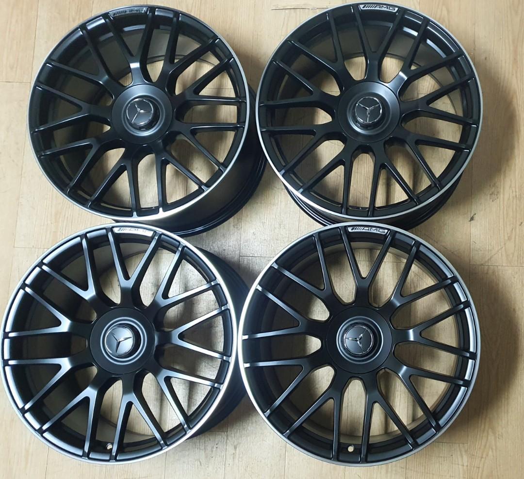 Mercedes AMG 19" C63 E63 E-class W213 C-Class W205 Staggered Wheels ...