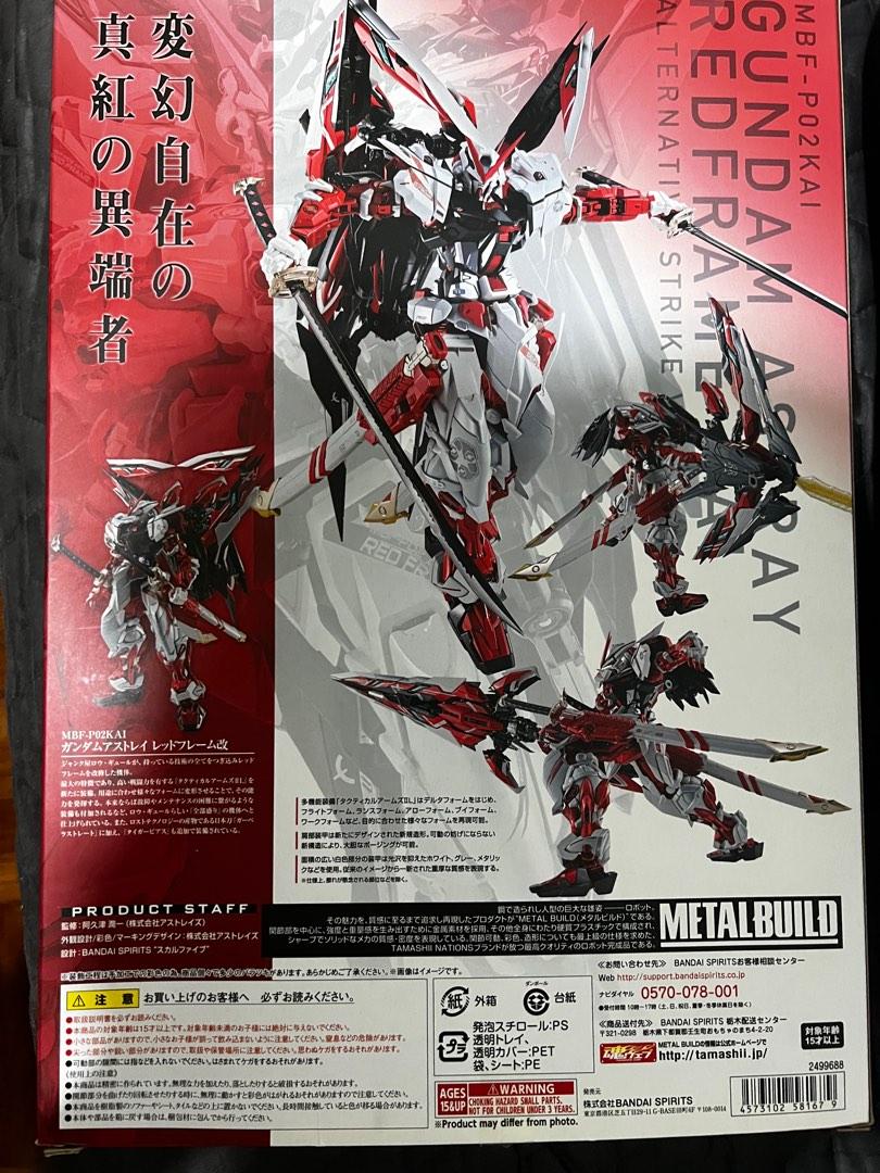 Metal Build Gundam Astray Redframe Kai Alternative Strike Ver., Hobbies ...