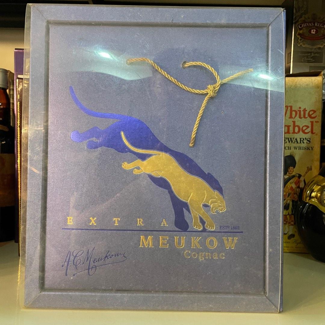 Meukow EXTRA XO Cognac w gift box 500ml, Food & Drinks, Beverages on ...