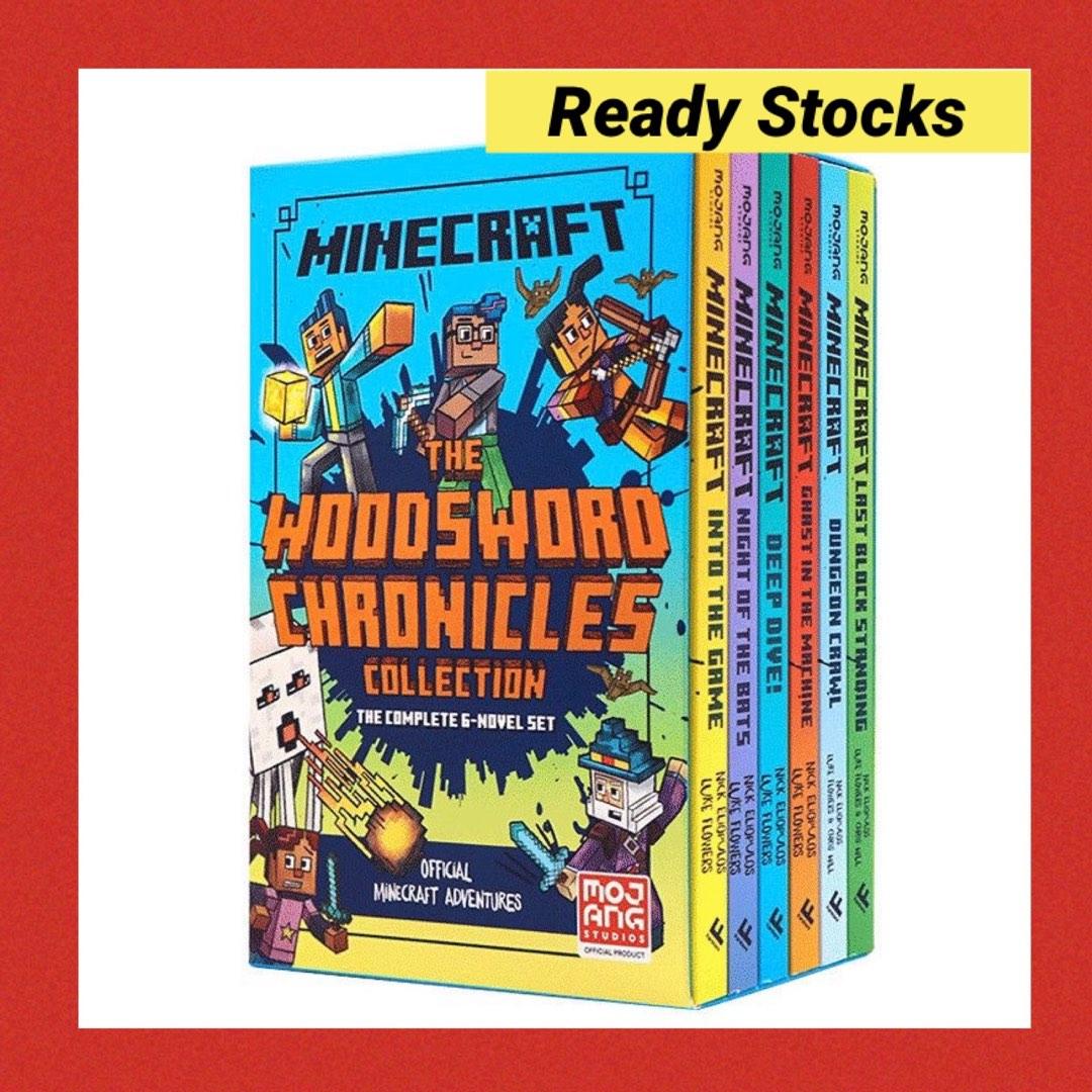 Minecraft - The Woodsword Chronicles Collection (6 Books ) zz cc, 興趣及遊戲, 書本 & 文具, 兒童書籍 - Carousell
