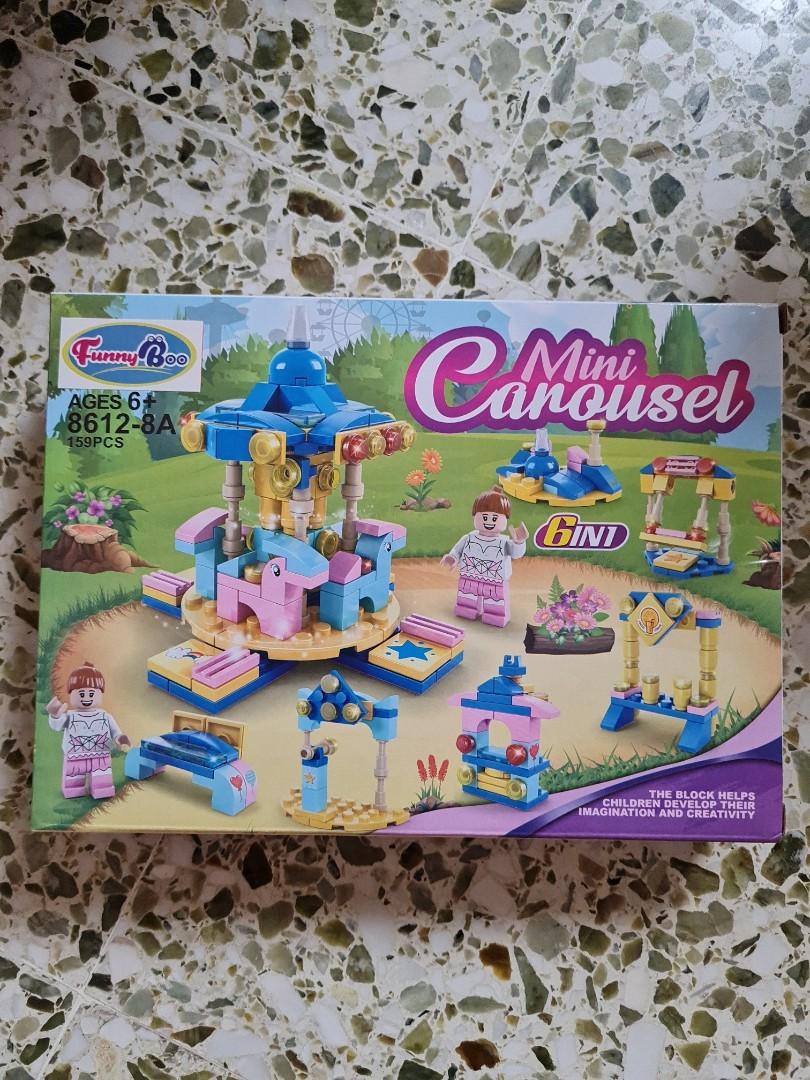 Mini carousel blocks, Hobbies & Toys, Toys & Games on Carousell