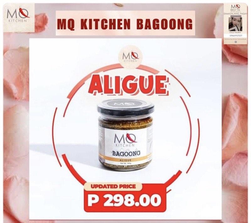 MQ Kitchen Bagoong, Food & Drinks, Local Eats on Carousell