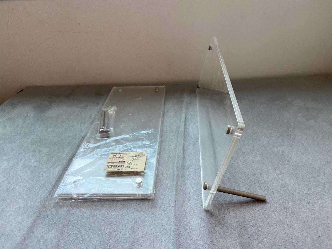 MUJI Acrylic Photo Frame, Furniture & Home Living, Home Decor, Frames ...