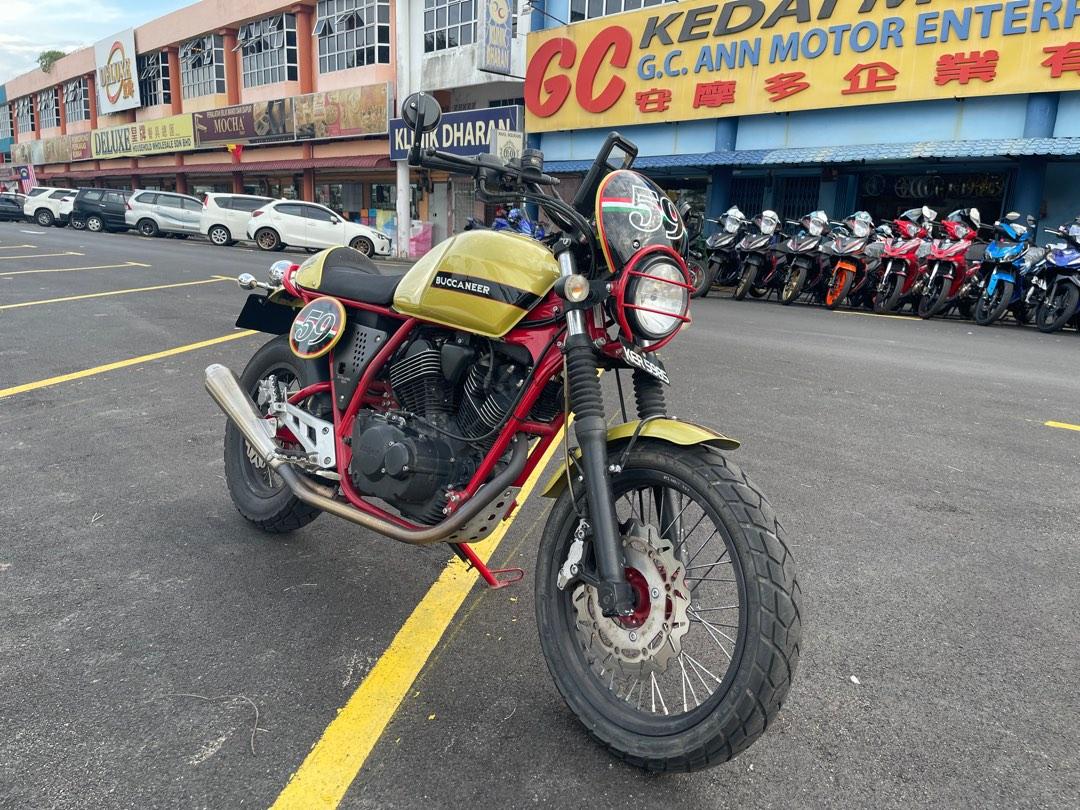 Muka 300 ! 2019 Italjet Buccaneer 250 V-Twin Mileage8K . legend gentleman brixton gp250 gp125 ...