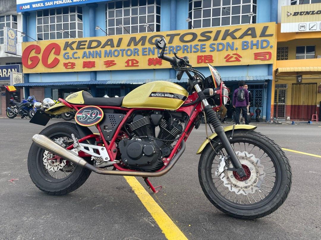 Muka 300 ! 2019 Italjet Buccaneer 250 V-Twin Mileage8K . legend gentleman brixton gp250 gp125 ...