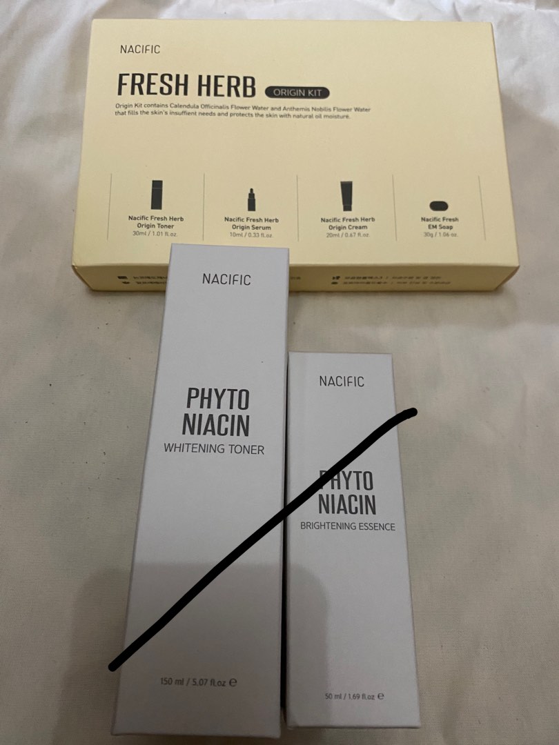 nacific skincare products facial, Beauty & Personal Care, Face, Face ...