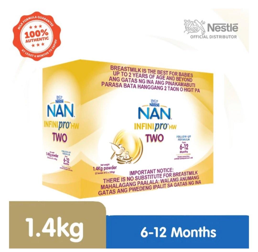 NAN INFINI PRO HW TWO 1.4KG. 0-6mos., Announcements on Carousell